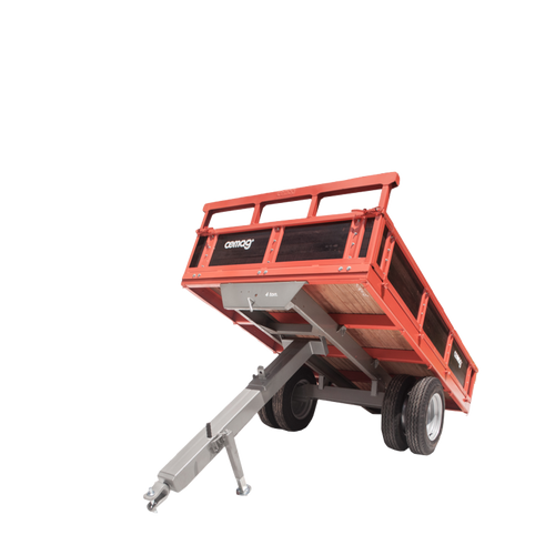 BASIC FIXED TILTING TRAILER 4T SINGLE AXLE - FA4 FB - Cemag